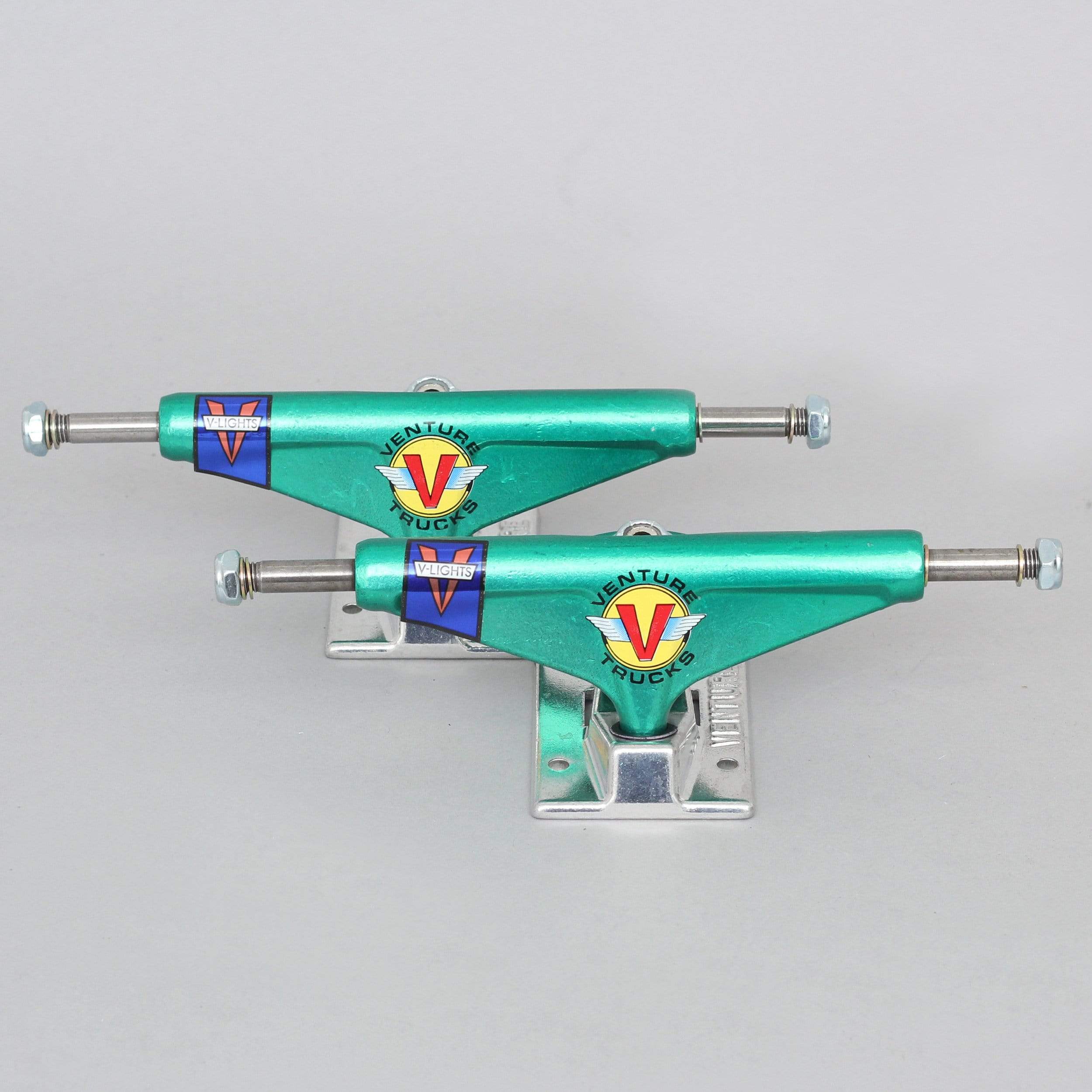 Venture 5.2 High Wings Anodized V Light Trucks Green (Pair) – Slam City ...